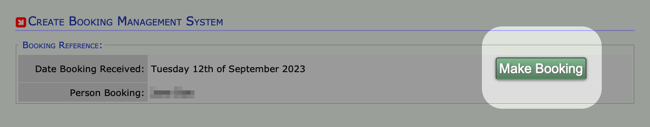 Making a Booking – Clear Voice Support